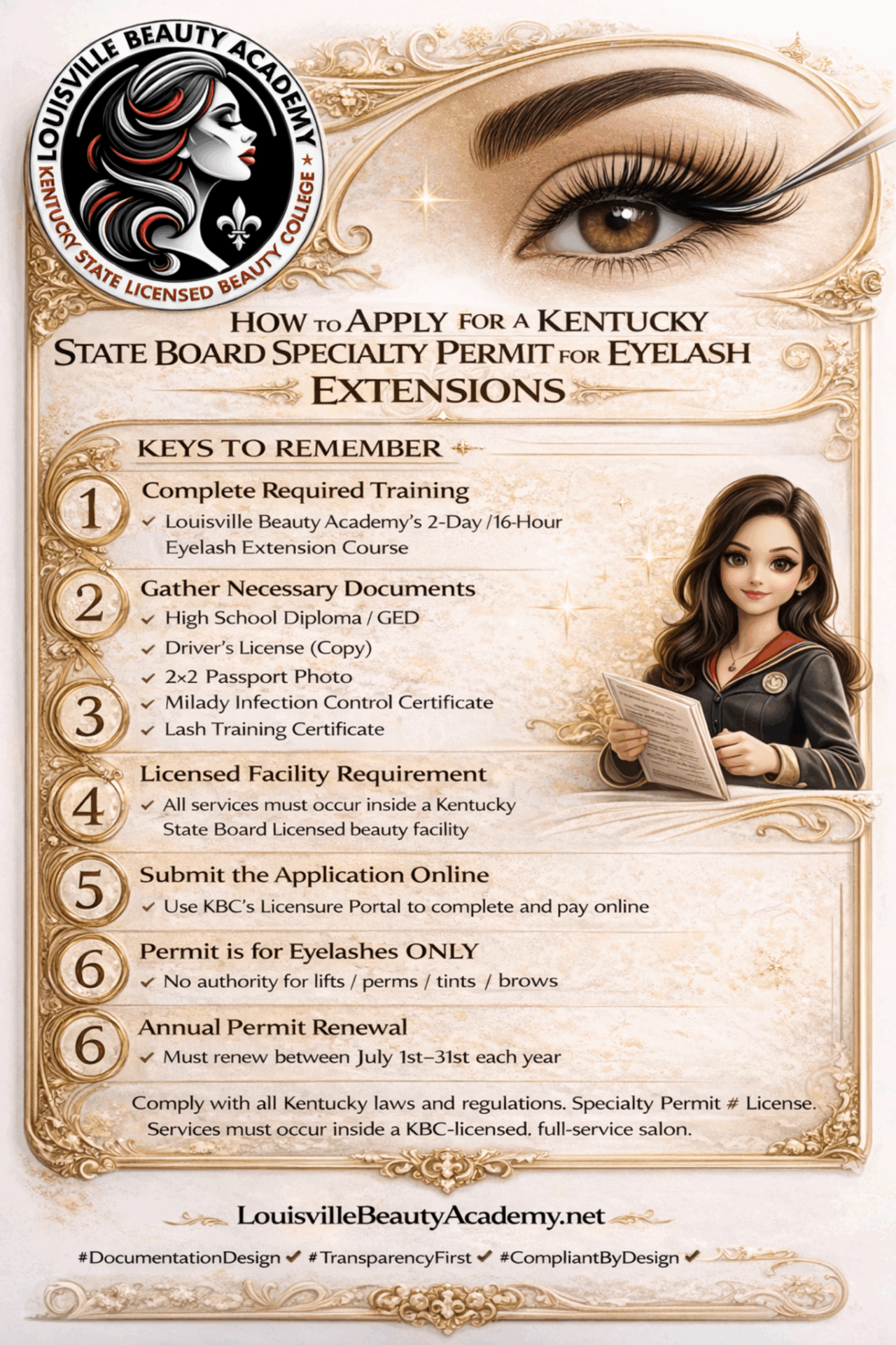 How to Apply for a Kentucky State Board Specialty Permit for Eyelash ...