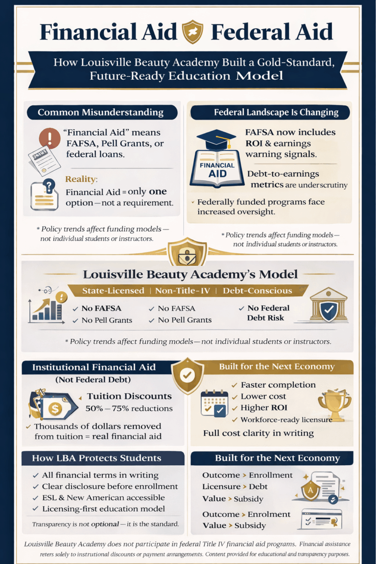 Financial Aid Is Not Simply Federal Aid: Why Louisville Beauty Academy ...